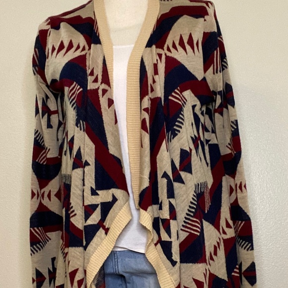 Charlotte Russe | Sweaters | Aztec Design Cardigan | Poshmark